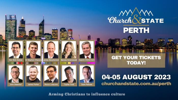 Event: Church and State, Perth Conference 2023 - Newsmax Australia