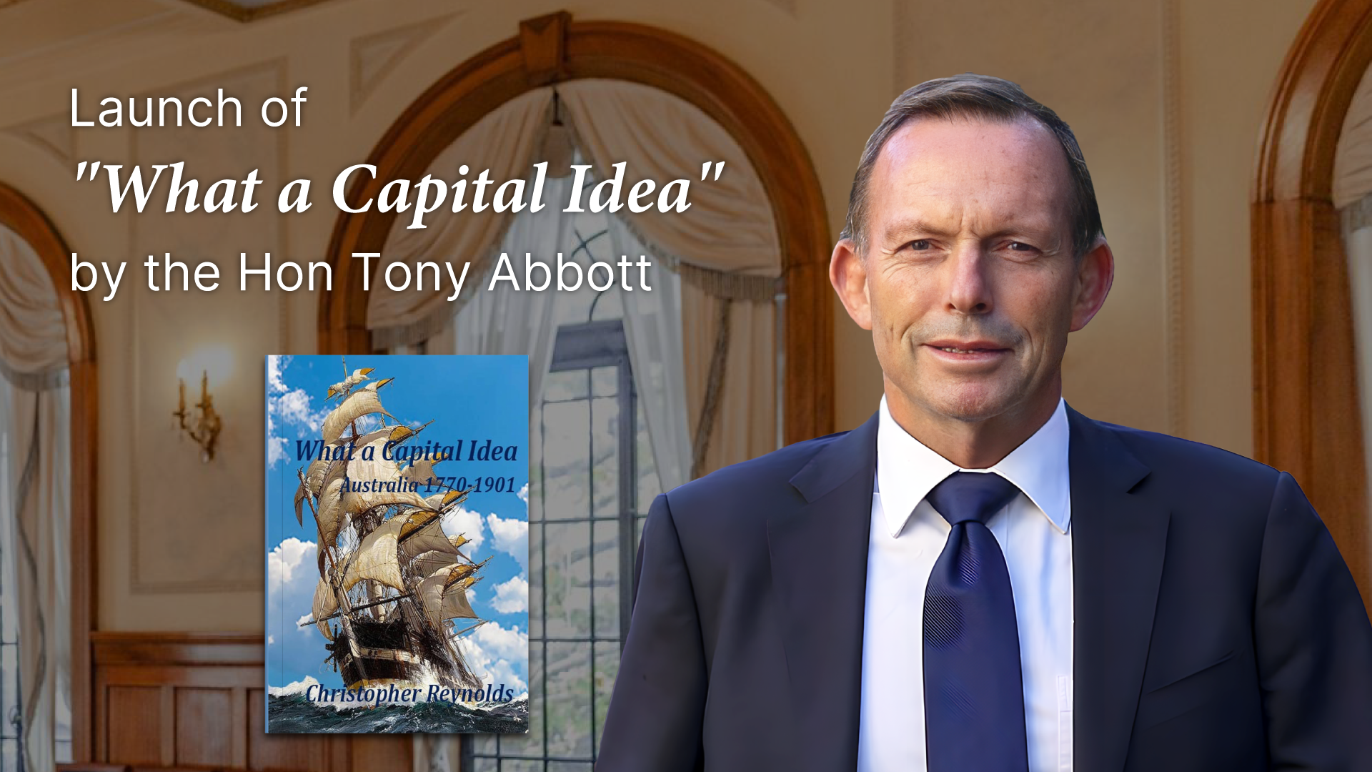 Book Launch by the Hon Tony Abbott AC | Season 1 - Newsmax Australia
