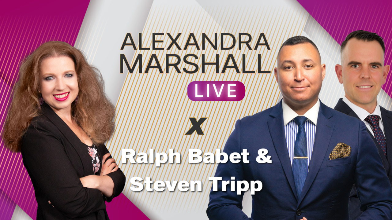 Alexandra Marshall Live | Season 2 | Episode 32: Ralph Babet & Steven Tripp | Tuesday 13 August ...